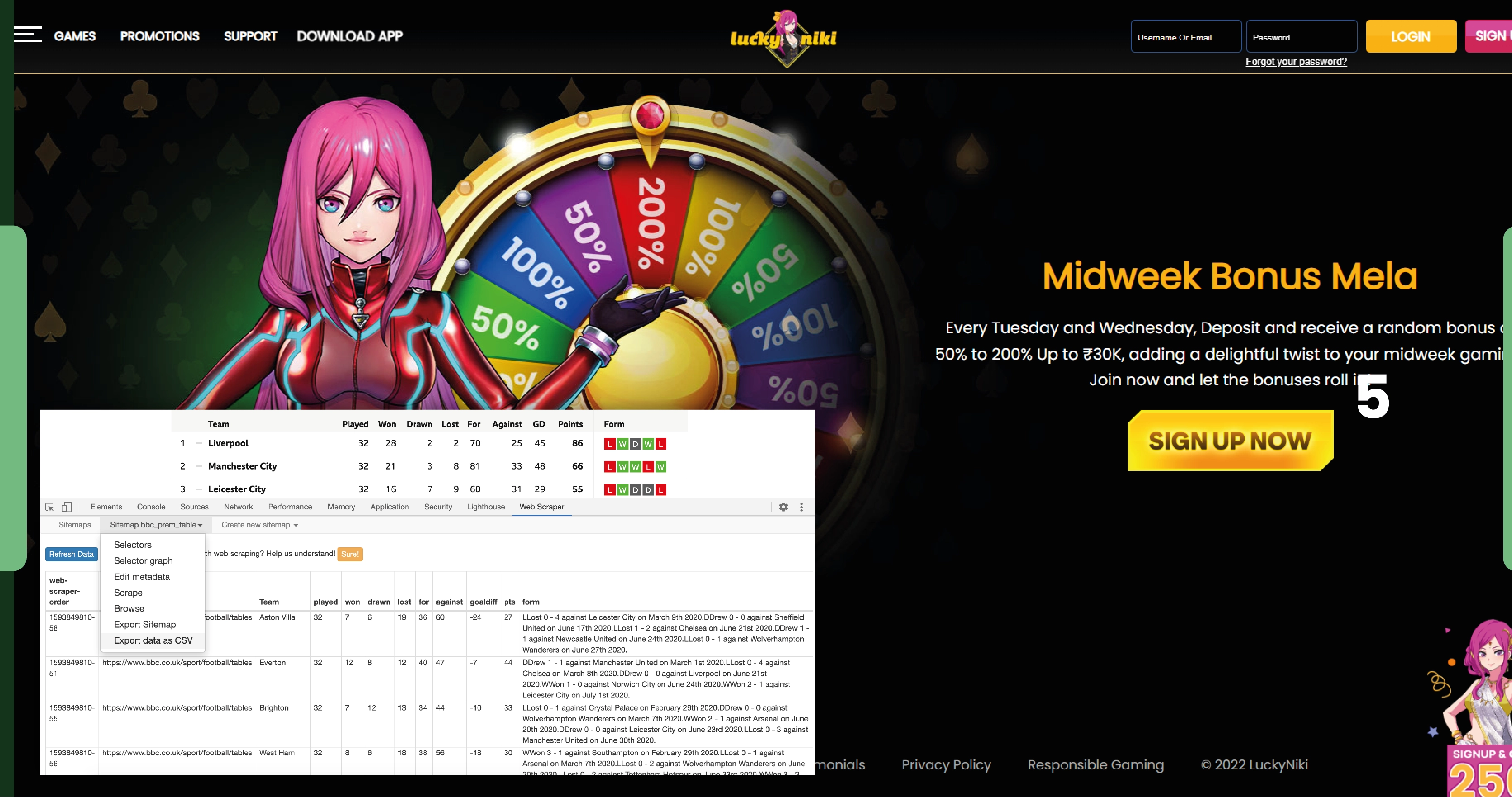 How to Scrape Winning Numbers from Bac Bo Game Result? – Real Data Api